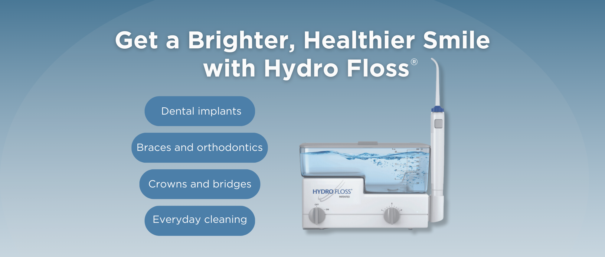 Easy Effective Flossing – Hydro Floss®
